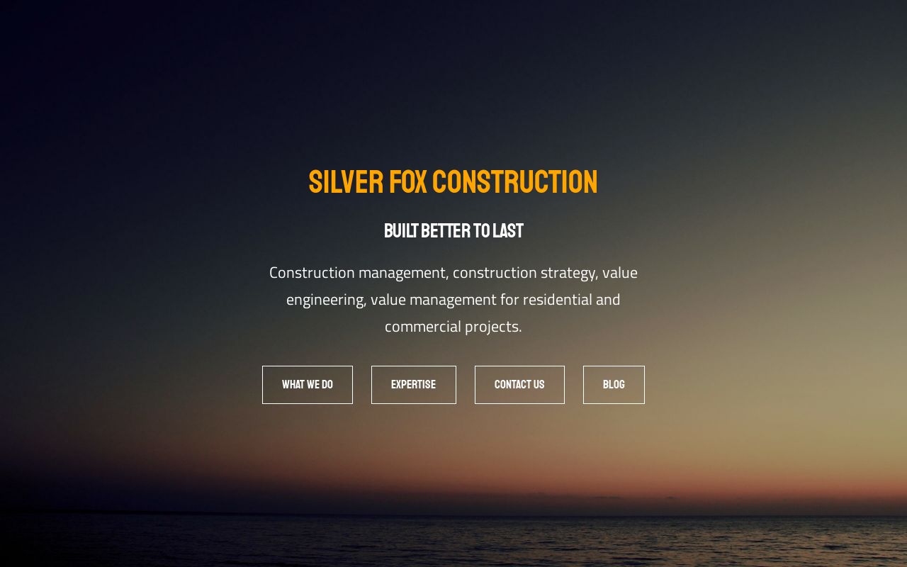 Silver Fox Construction